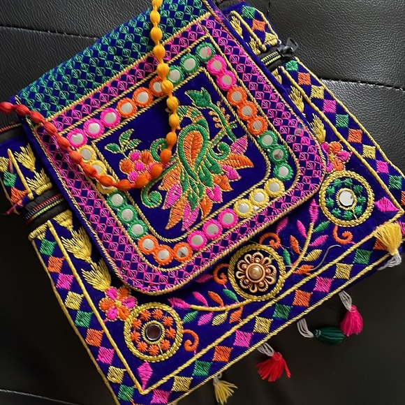 Bags | Rajasthani Hand Embroidered Bag | Poshmark